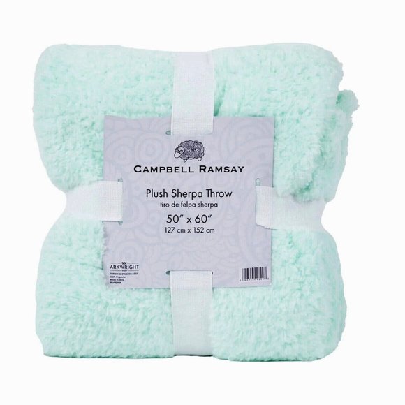 Campbell Ramsay | Other | Nwt Campbell Ramsay Super Plush Fuzzy Mint ...